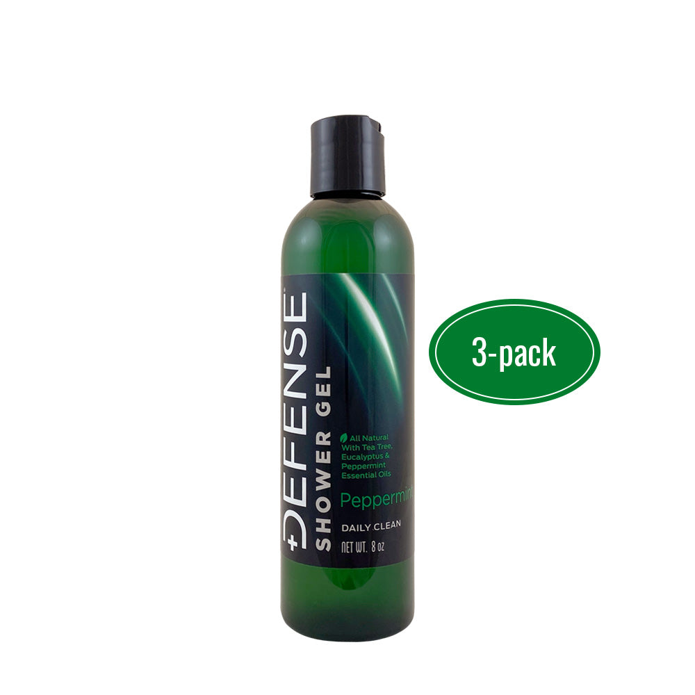 3 x Defense Soap Shower Gel (Saver Pack) - No1 in Athlete Hygiene ...