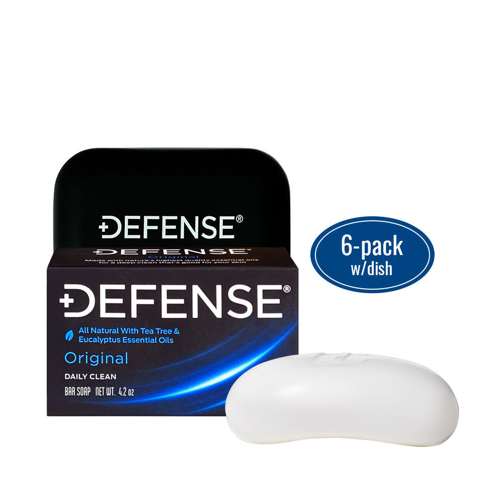 6 x Defense Soap Bars (Saver Pack) - The No1 In Athlete Hygiene ...